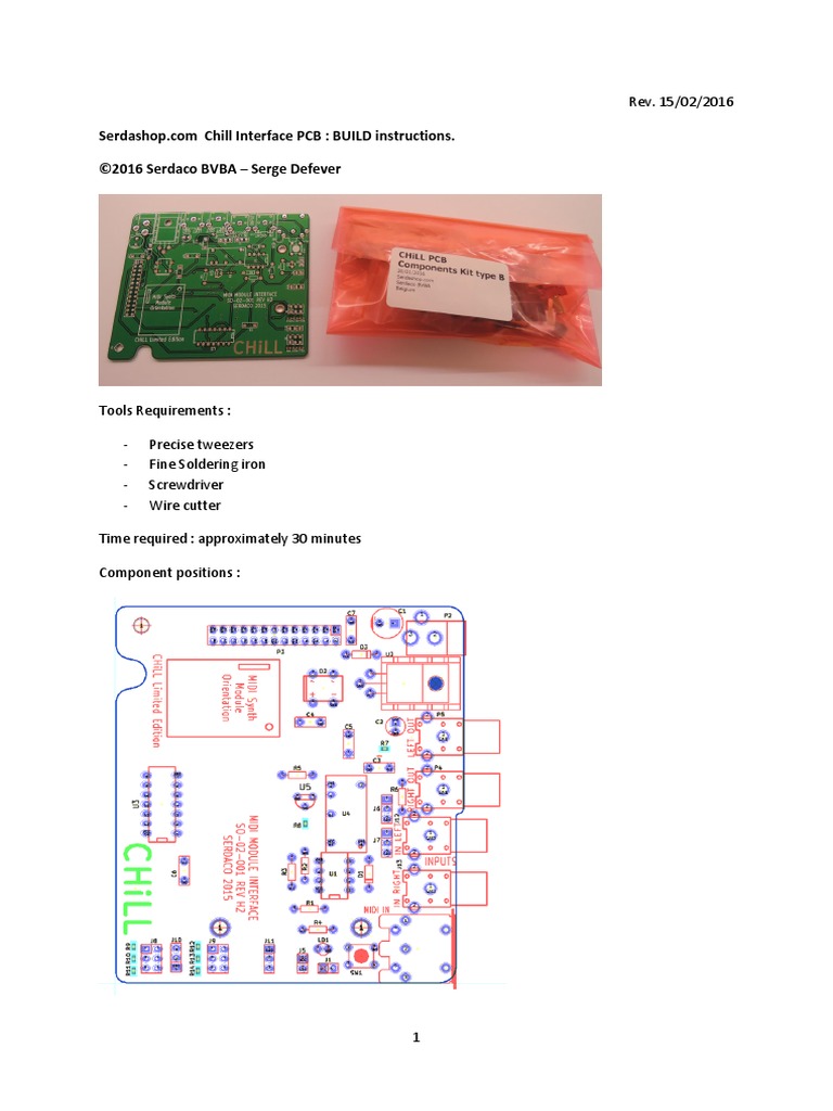 ©2016 Serdaco BVBA - Serge Defever | PDF | Resistor | Electrical Connector