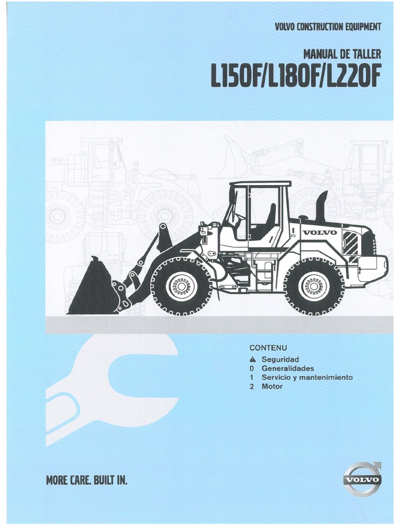 Volvo l150f-l180f-l220f Manual de Taller | PDF