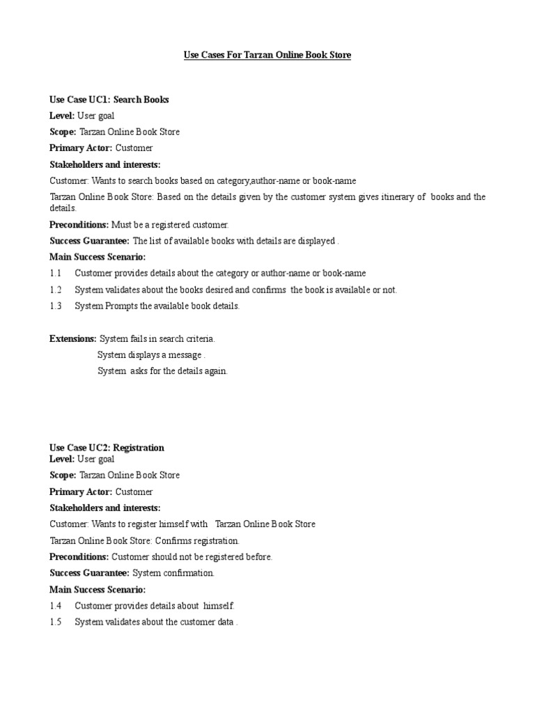 Use Cases | PDF | Use Case | Login