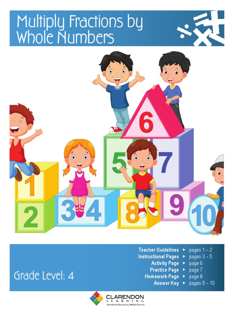 Multiply Fractions by Whole Numbers Lesson Plan | PDF | Communication ...