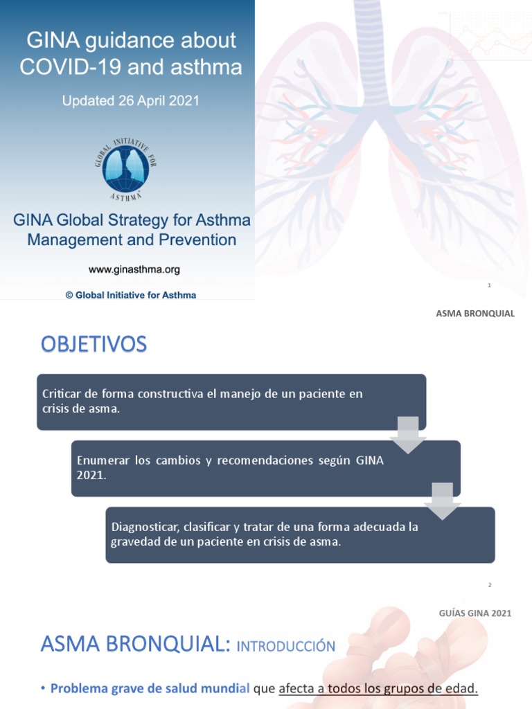 Manejo del Asma según GINA 2021 | PDF | Alergia | Especialidades Medicas