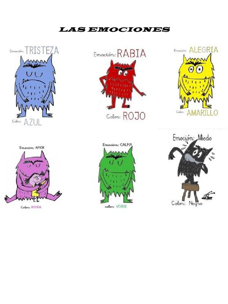 El Moustro de Colores | PDF