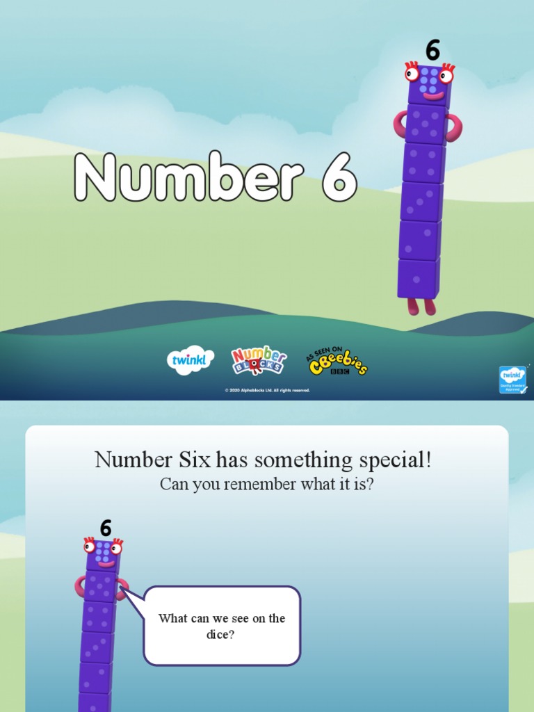 Numberblocks Number 6 PowerPoint | PDF