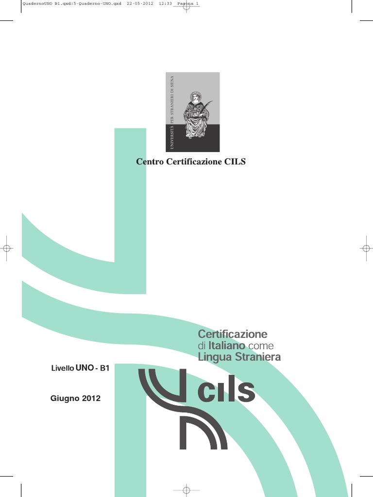 Esame CILS B1 | PDF
