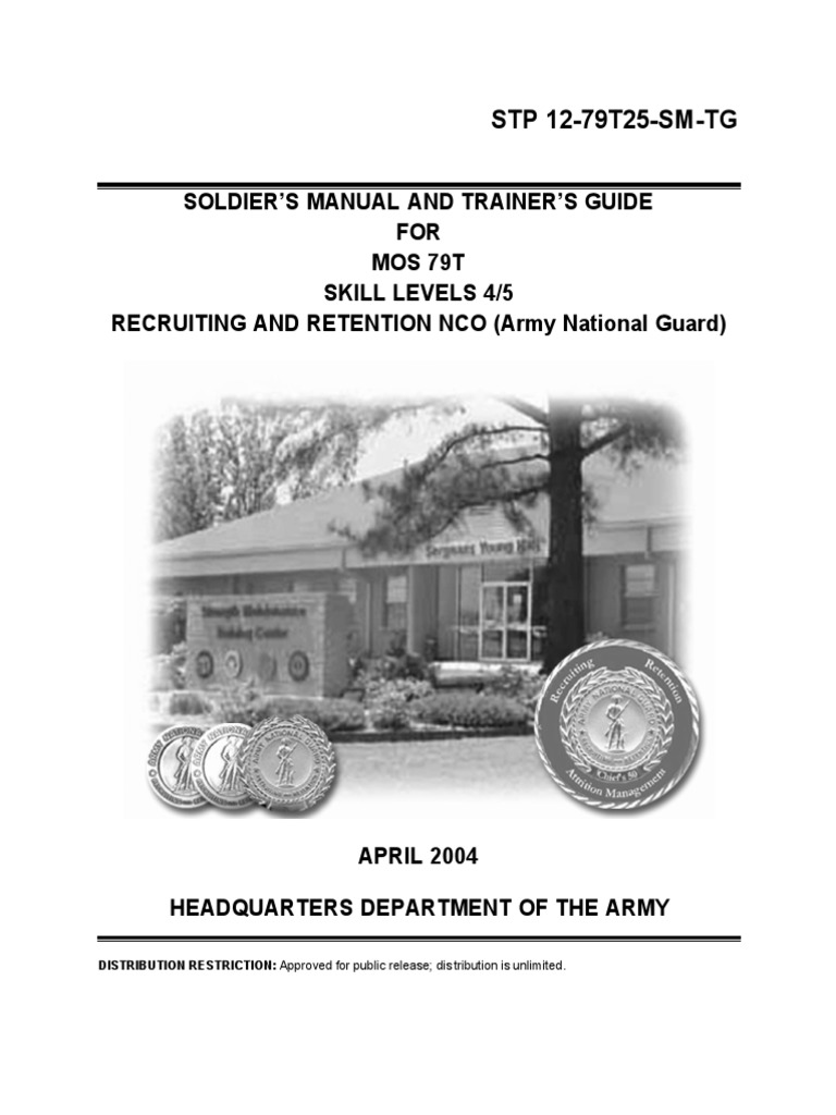 Army National Guard NCO Guide | PDF | Evaluation | Non Commissioned Officer