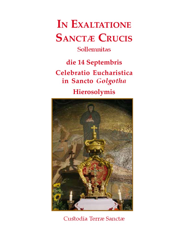 Celebrating the Exaltation of the Holy Cross | PDF | New Testament ...