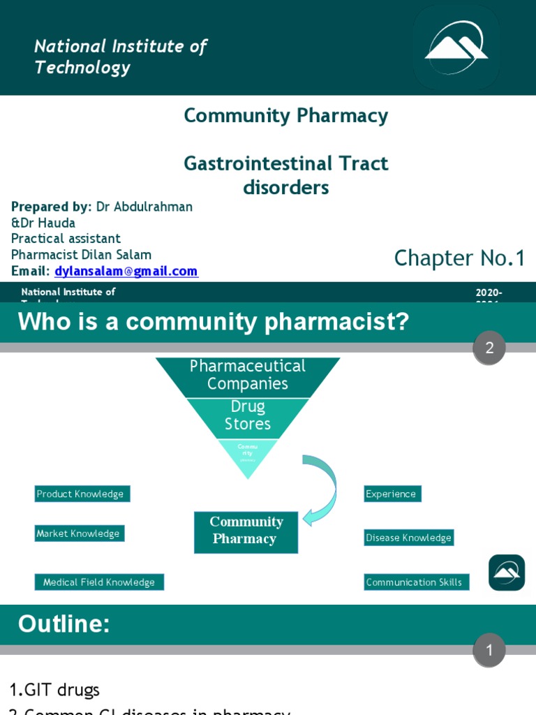 Pharmacy Training - Gastro Intestinal Tract | PDF | Clinical Medicine ...