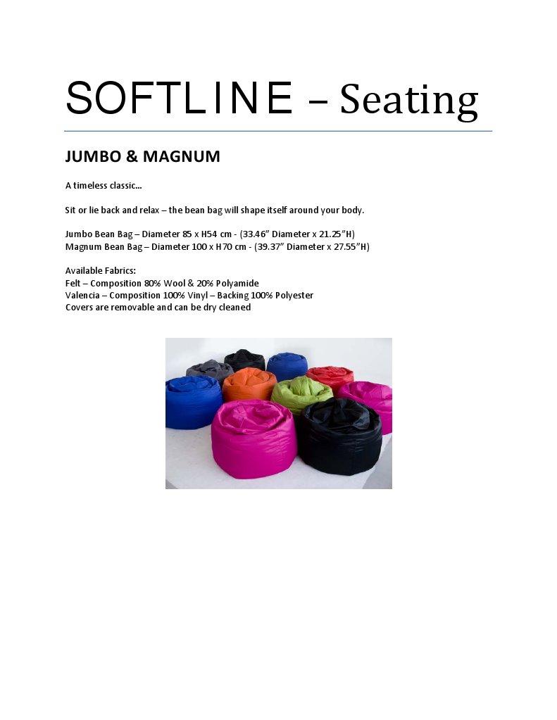 Jumbo & Magnum Specifications | PDF