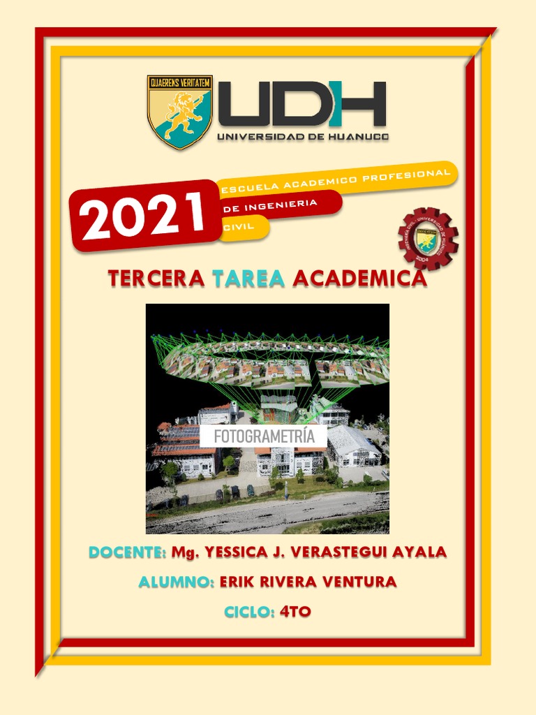 C04 Fotogrametría - TA3 | PDF | Informática