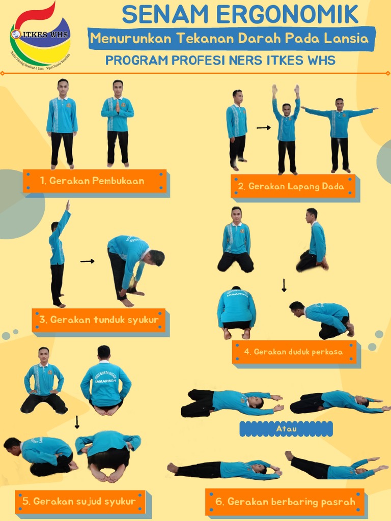 Poster Senam Ergonomik | PDF