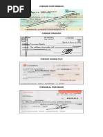 Cheques y Facturas para Llenar | PDF | Documentos empresariales ...