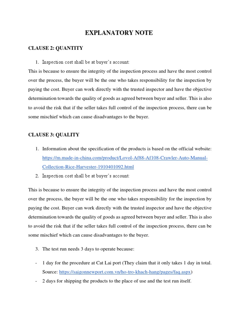 Explanatory Note 2 | PDF | Economies | Business Process