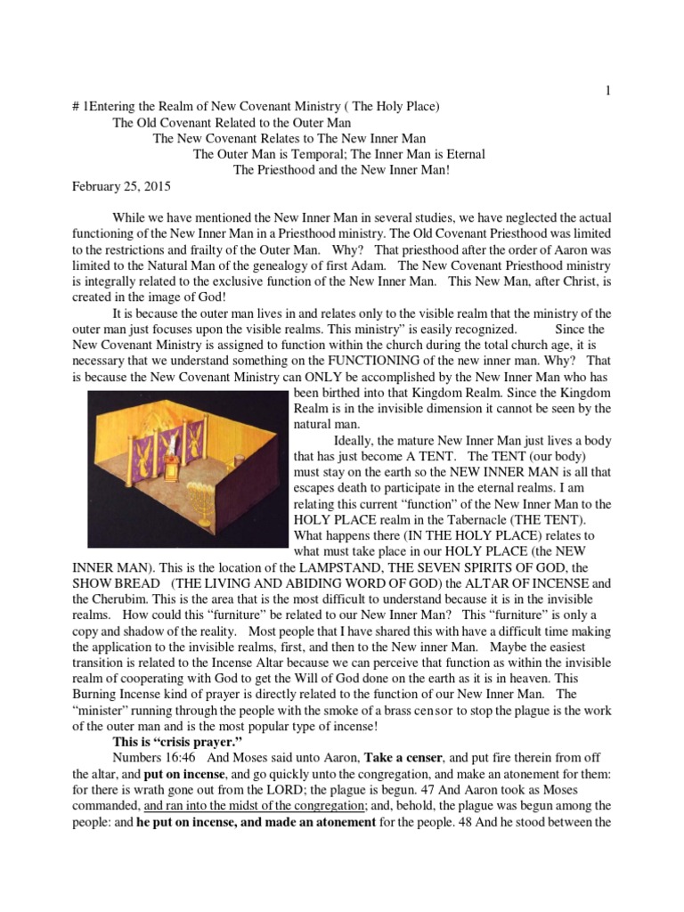 New Covenant Ministry | PDF | Priest | Jesus