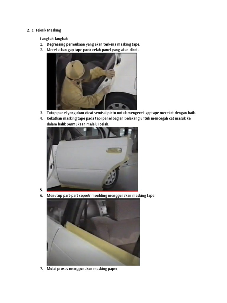 Teknik Masking | PDF