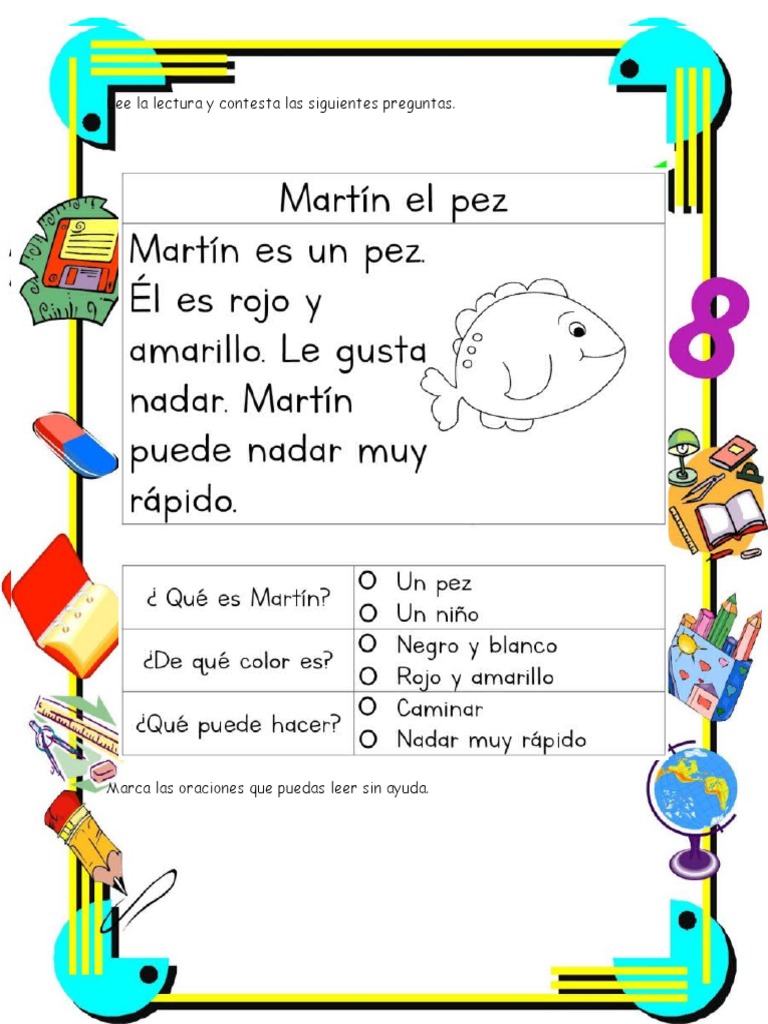 Lee La Lectura y Contesta Las Siguientes Preguntas | PDF