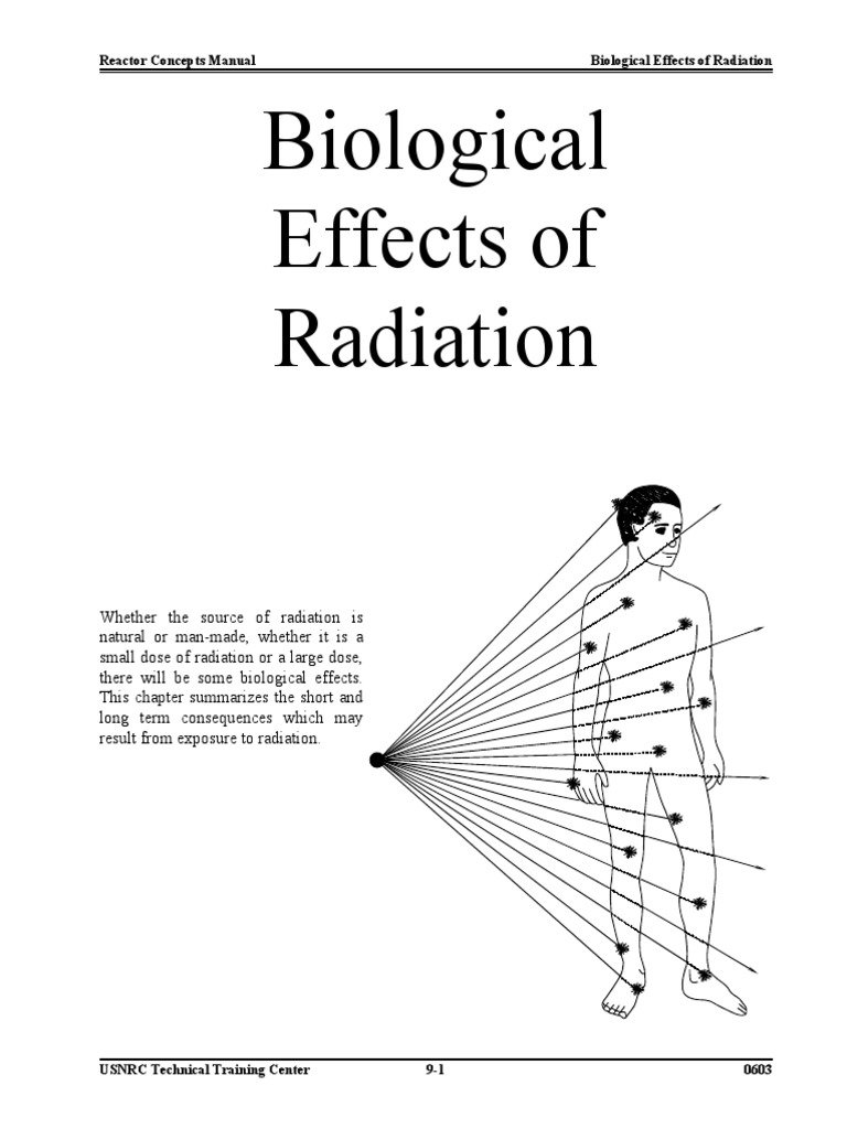 Radio Biophysics Level 3 | PDF | Ionizing Radiation | Acute Radiation ...