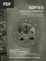 ATP 5-19 Risk Management | PDF | United States Army | Risk