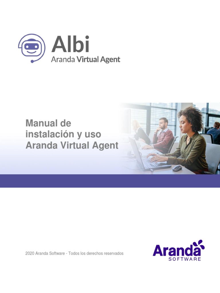 Manual de Instalación y Uso Aranda Virtual Agent | PDF | Microsoft | Servidor (Computación)