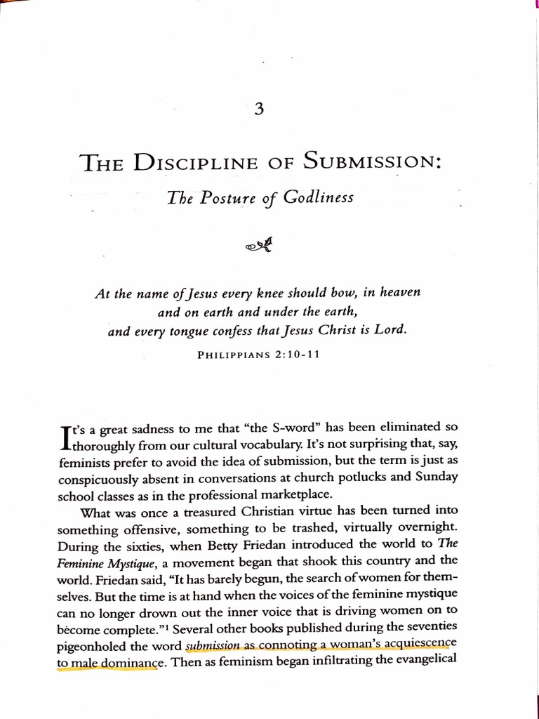 The Discipline of Submission in Christ | PDF | Jesus | Acts Of The Apostles