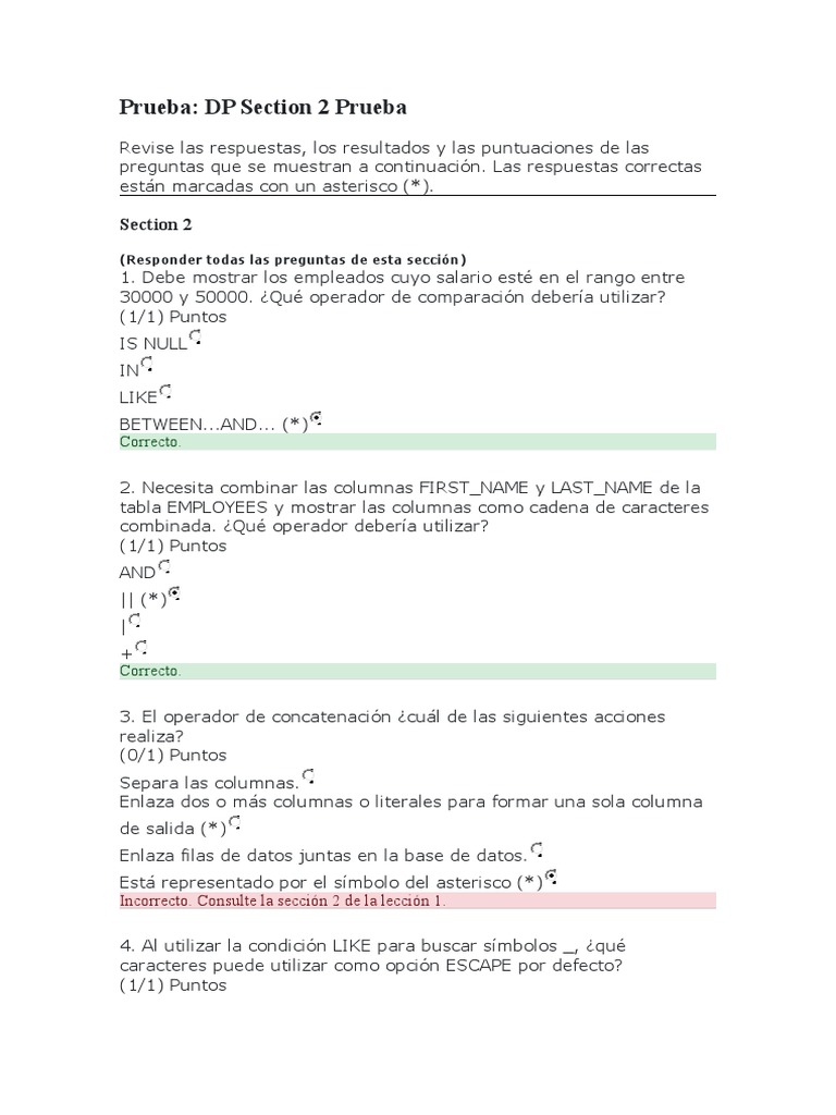 Prueba 2 | PDF | SQL | Informática