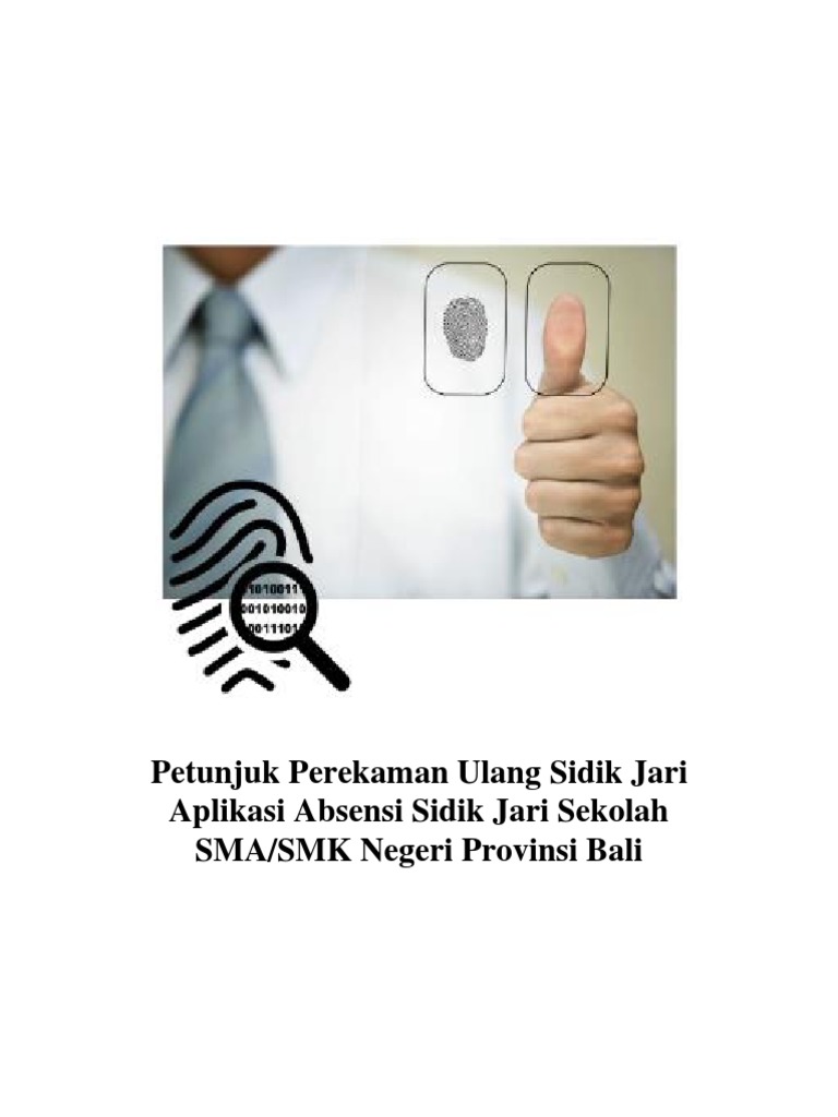 Tutorial Rekam Ulang Sidik Jari | PDF