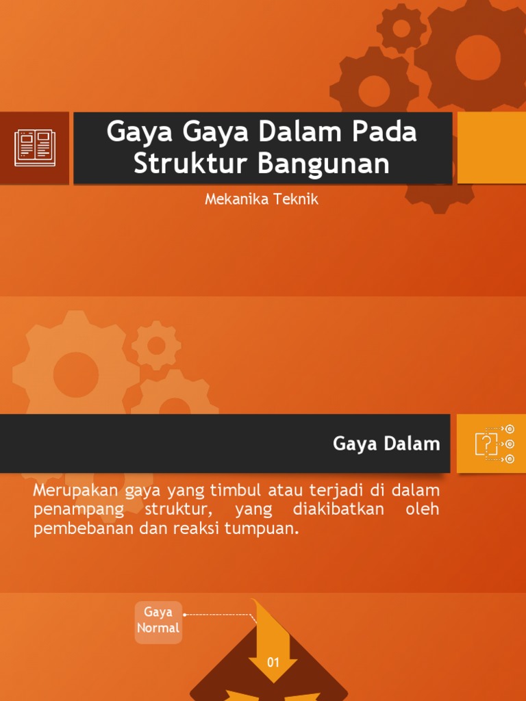Gaya Gaya Dalam Pada Struktur Bangunan | PDF