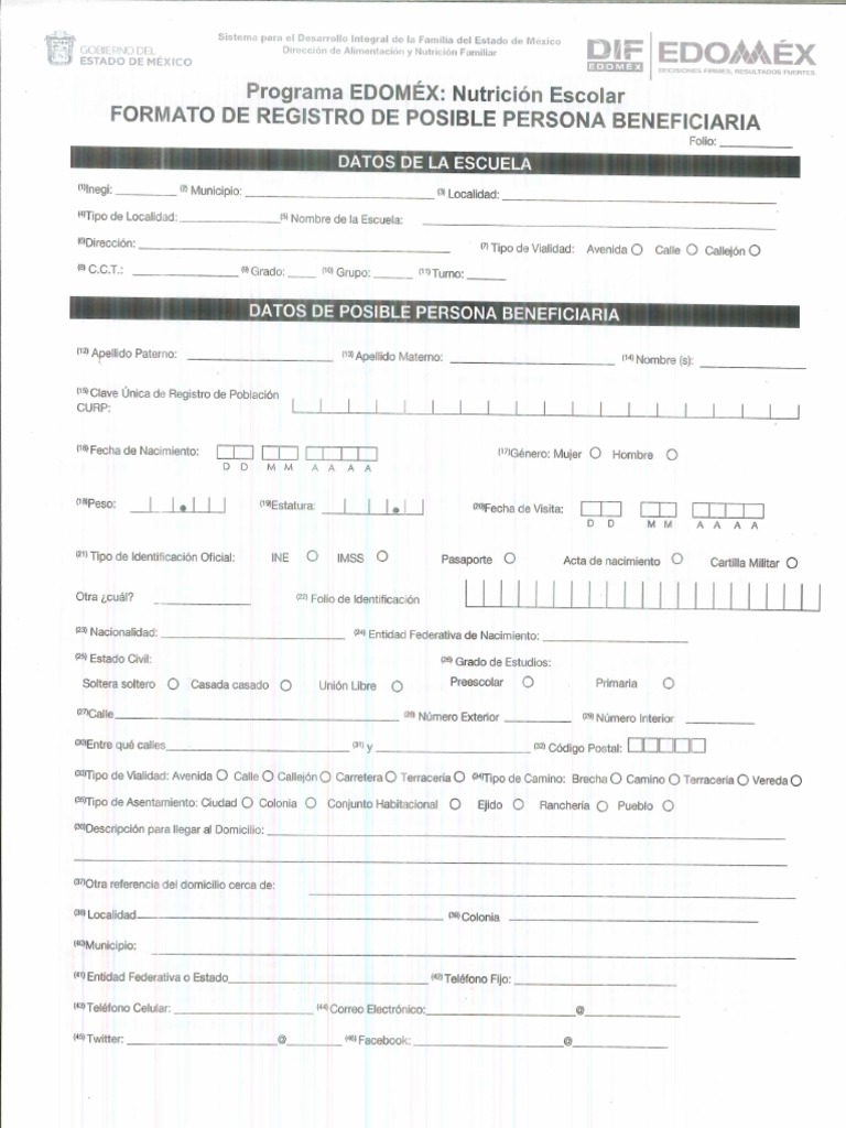 Formato de Registro | PDF