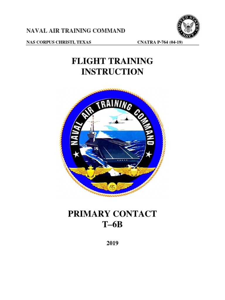 US Navy T6B Training Manual | PDF | Aircraft Flight Control System ...