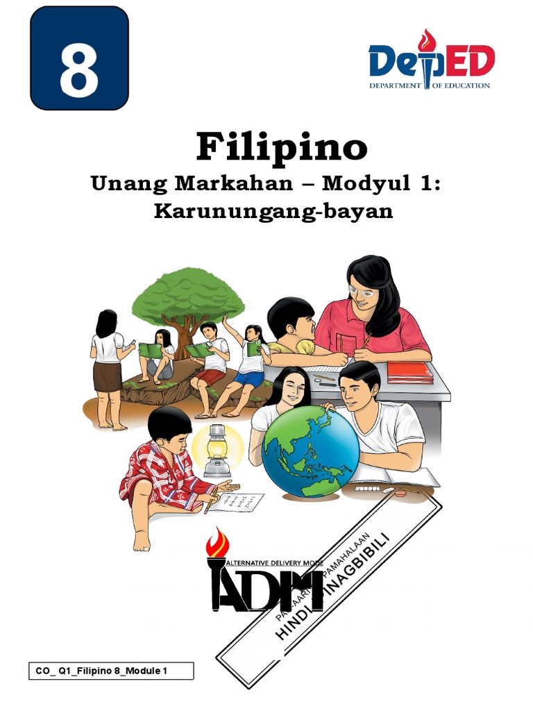 Filipino8 q1 Mod1 Karunungang-Bayan | PDF
