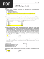 Employee Benefits Overview and Accounting | PDF | Defined Benefit ...