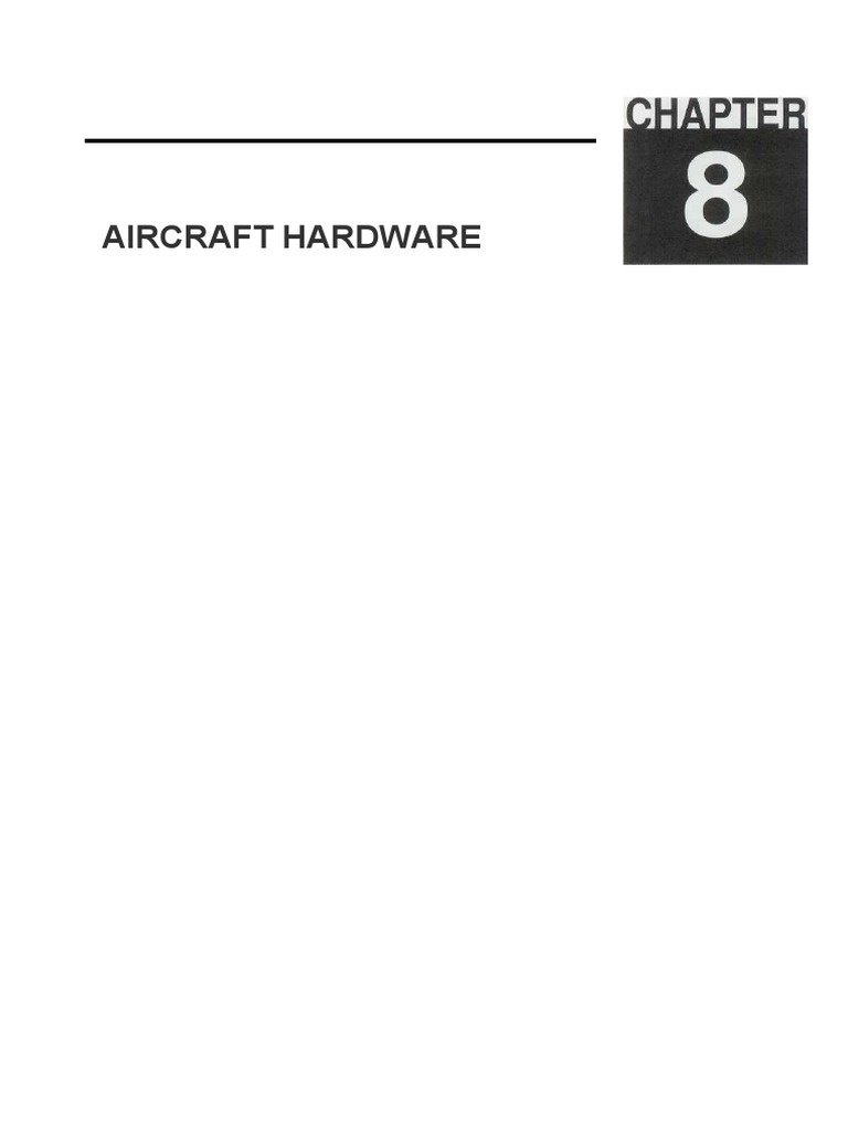 Aircraft Hardware | PDF | Rivet | Screw
