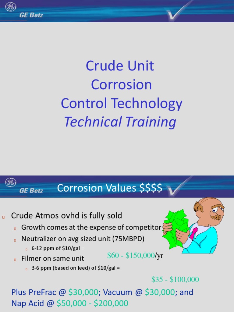 05-Crude Unit - Corrosion Control Technology | PDF | Corrosion | Water