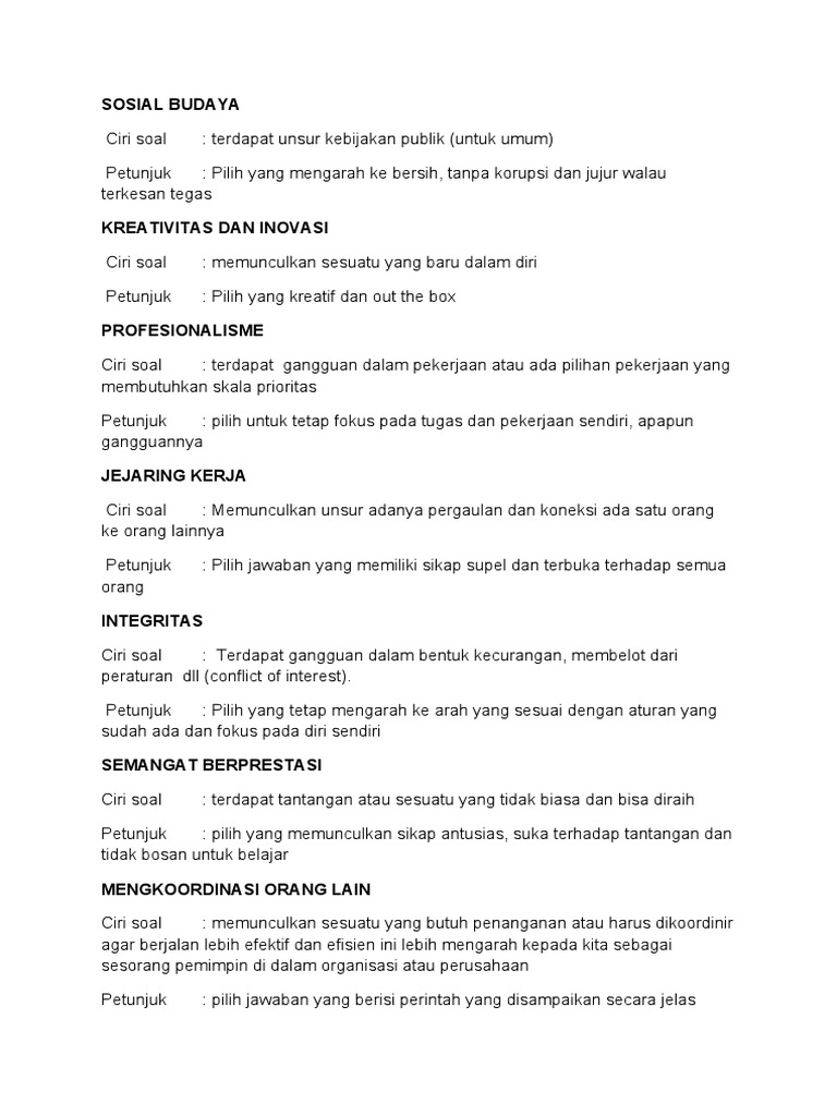 Tips and Trik TKP | PDF