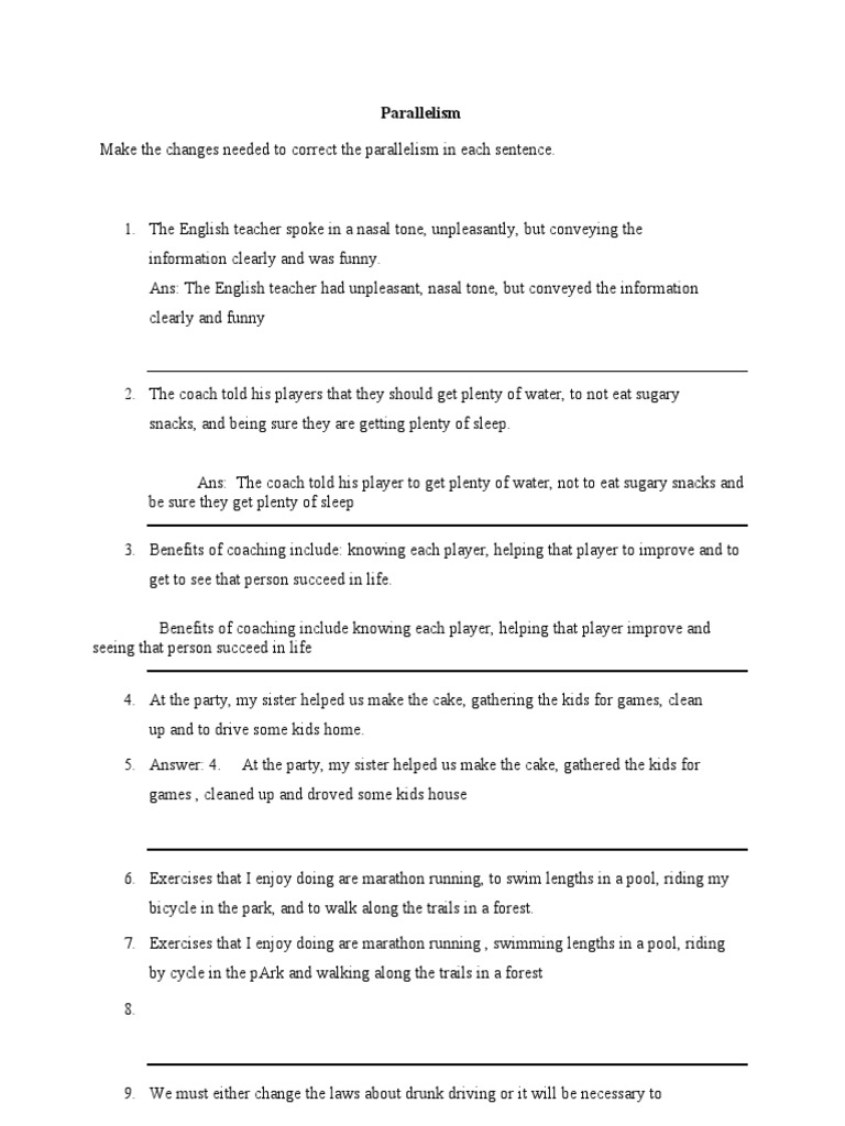 Parallelism Exercises 2 | PDF