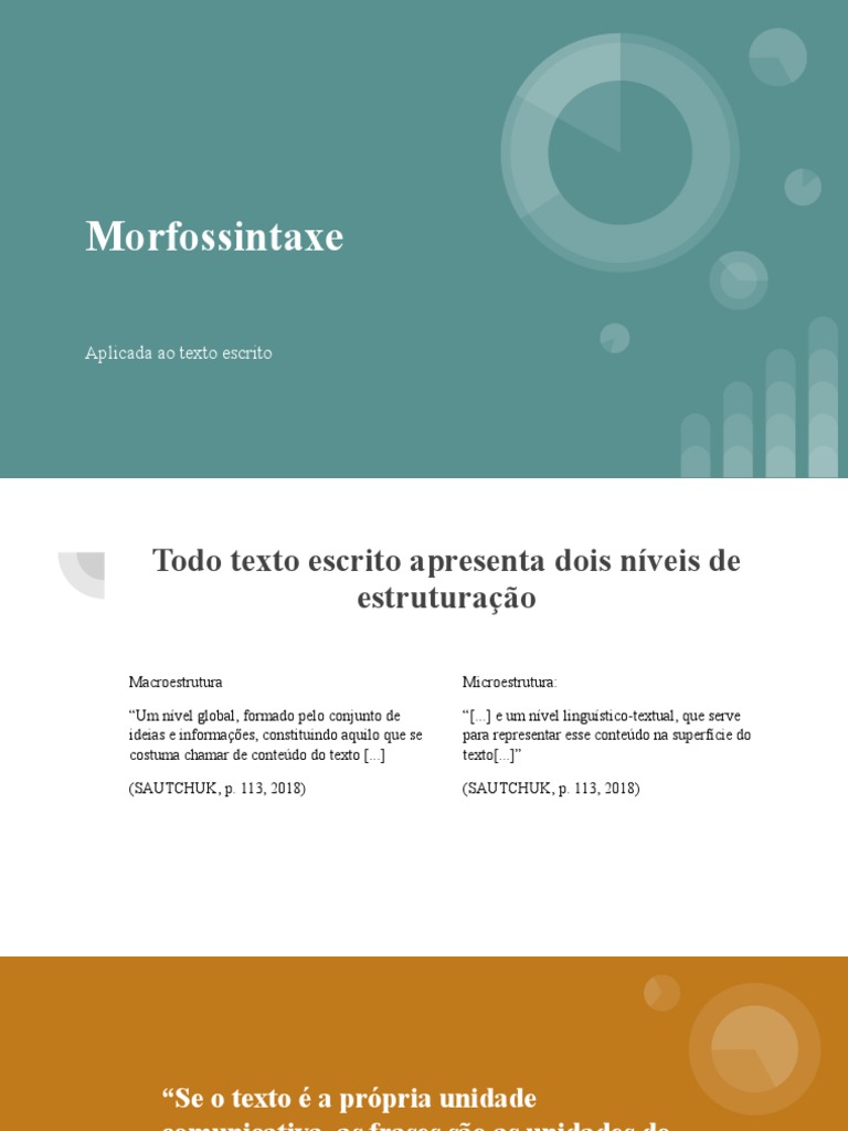 Aula de Morfossintaxe Aplicada Ao Texto (10!06!2021) | PDF | Imagem | Autor