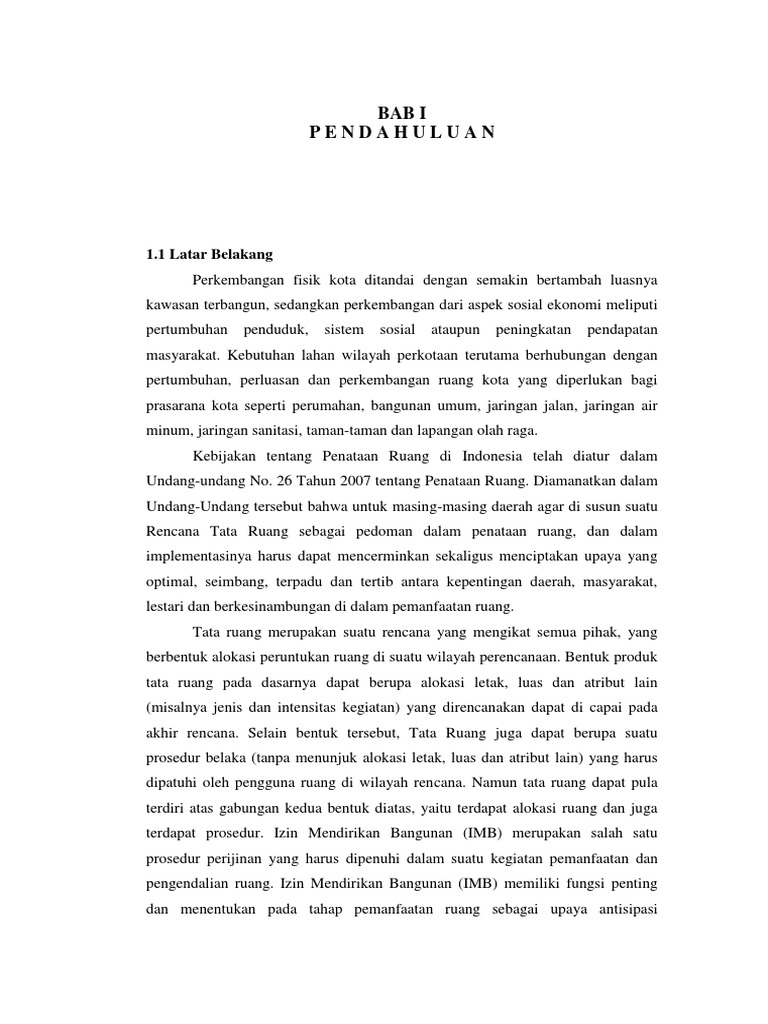 Contoh Isi Proposal | PDF