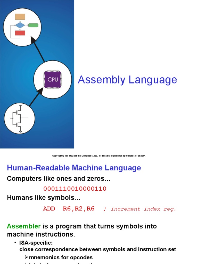 4 Assembly Language Program Example | PDF | Assembly Language | Notation