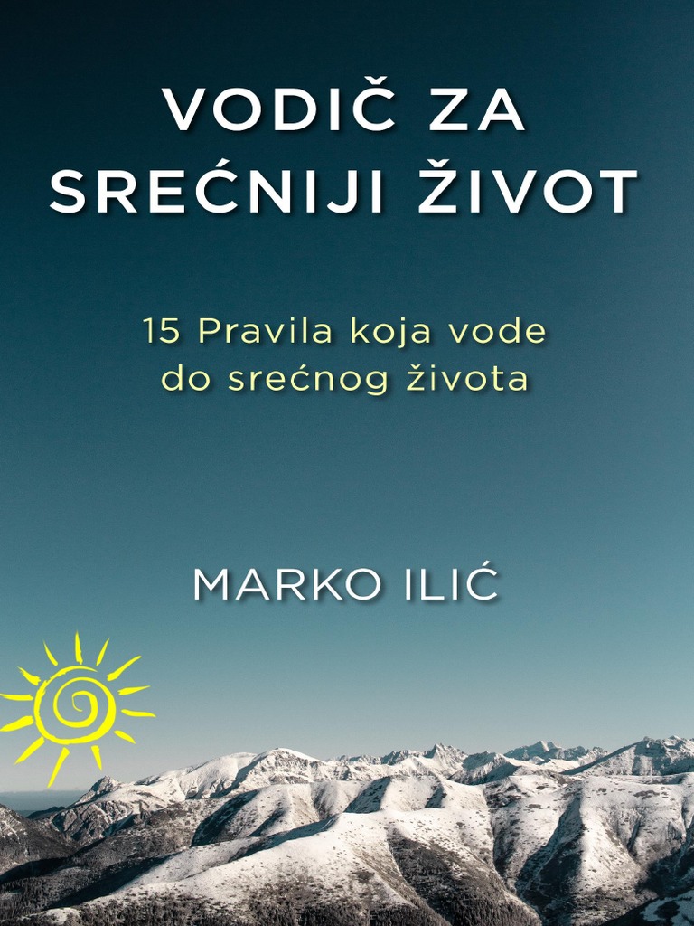 Marko Ilic Vodic Za Srecniji Zivot | PDF