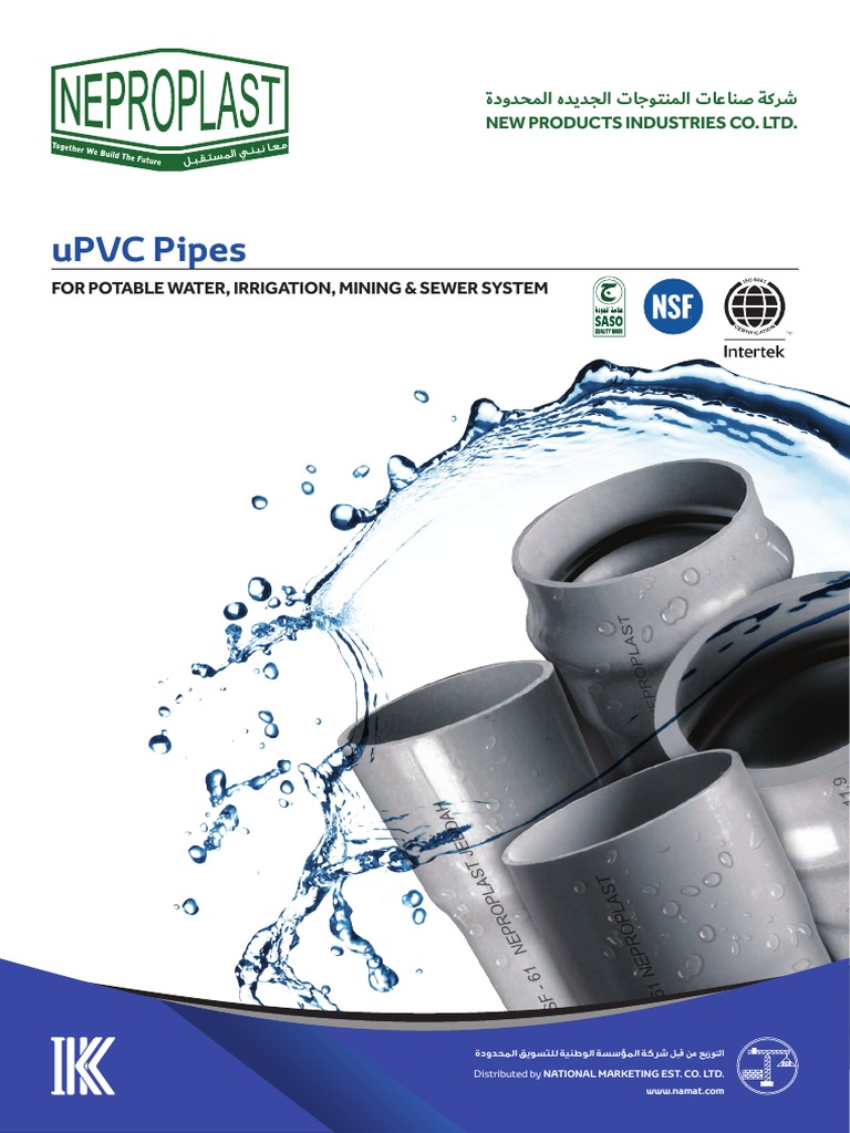 NEPROPLAST uPVC Pipes Catalogue | PDF | Pipe (Fluid Conveyance ...