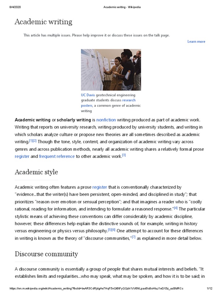 Understanding Academic Writing | PDF | Cognition | Human Communication
