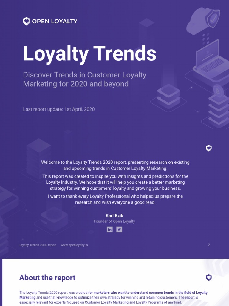 Open Loyalty Loyalty Trends 2020 Shared by WorldLine Technology | PDF ...