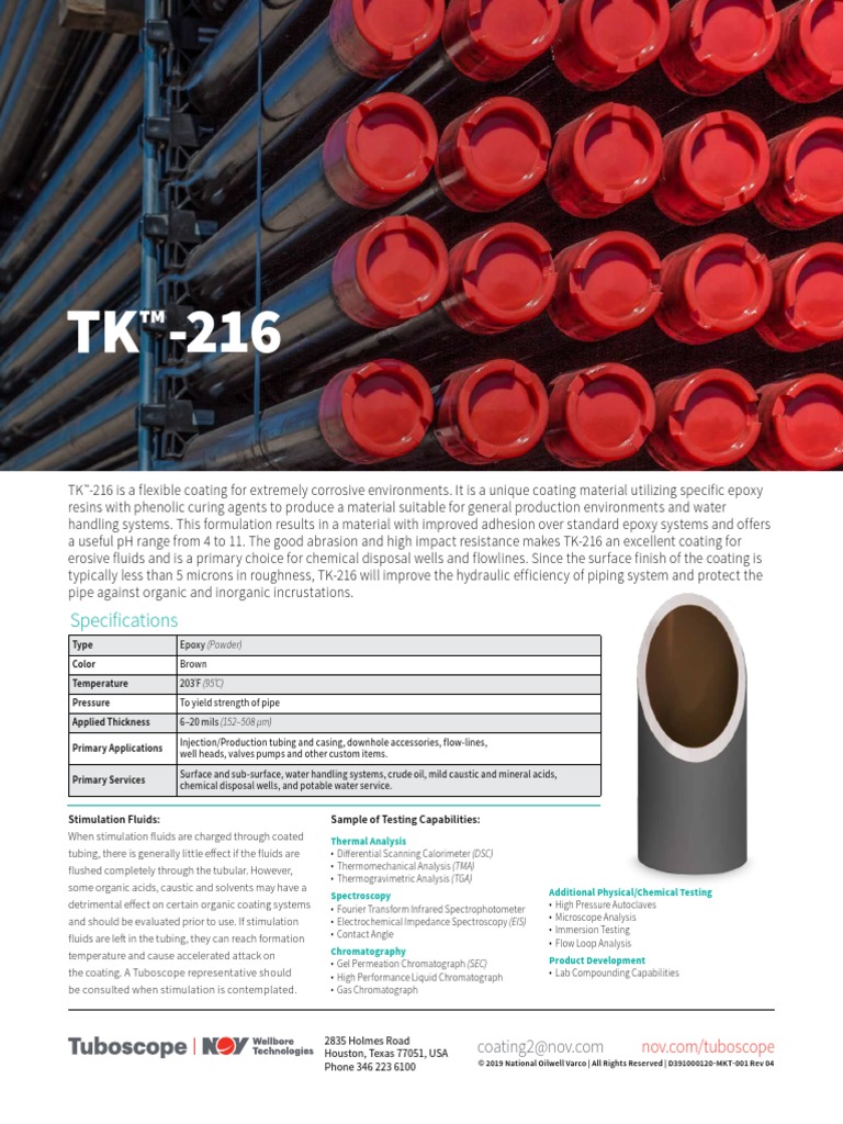 Specifications: Stimulation Fluids: Sample of Testing Capabilities ...