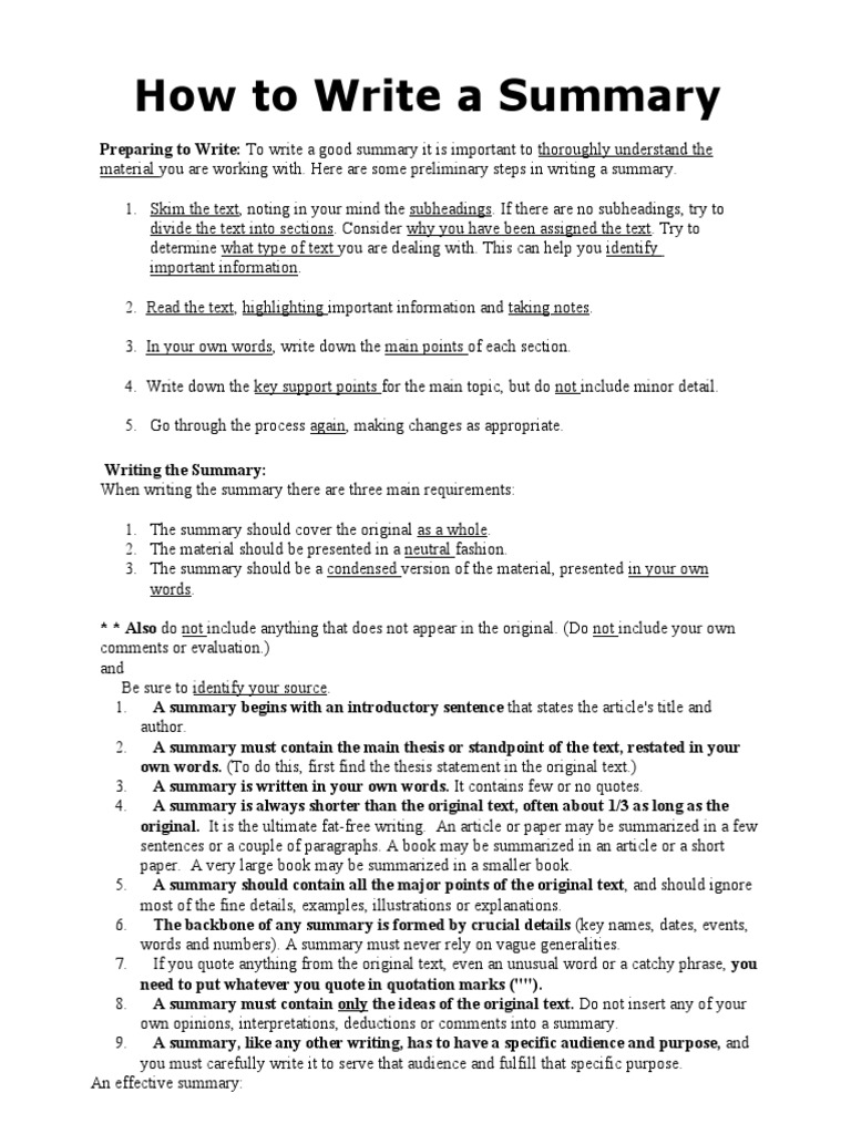 How To Write A Summary | PDF | Patent | Ownership