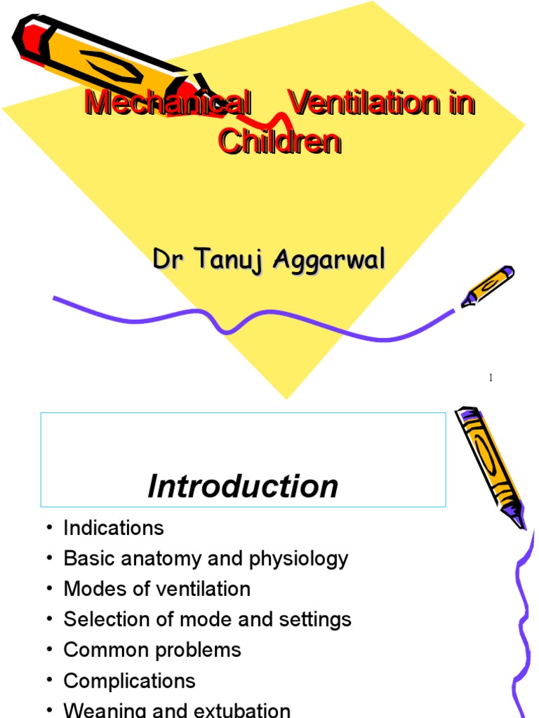 Mechanical Ventilation in Children | Download Free PDF | Breathing ...