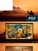 Overview of Ancient Egyptian Literature | PDF | Egypt | Ancient Egypt