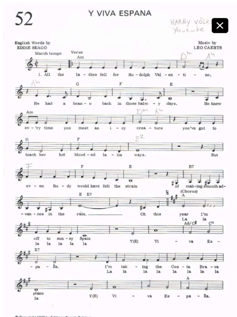 Y Viva España | PDF