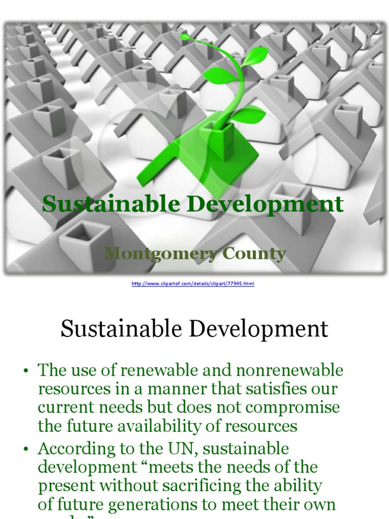 Sustainable Development Powerpoint | PDF | Sustainability | Recycling