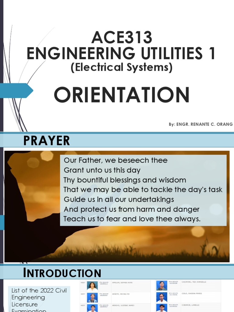 ACE313 Engineering Utilities 1: (Electrical Systems) | PDF | Test ...