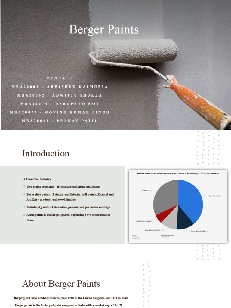 Presentation 38 | Download Free PDF | Paint | Consumer Behaviour