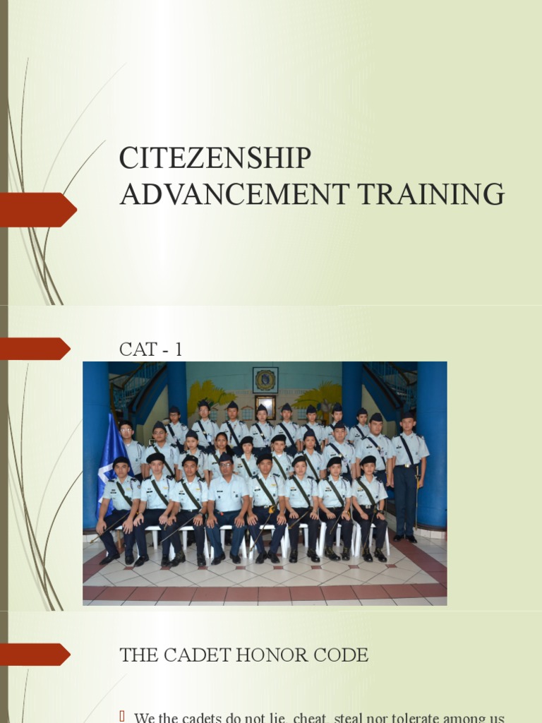 Citezenship Advancement Training | PDF